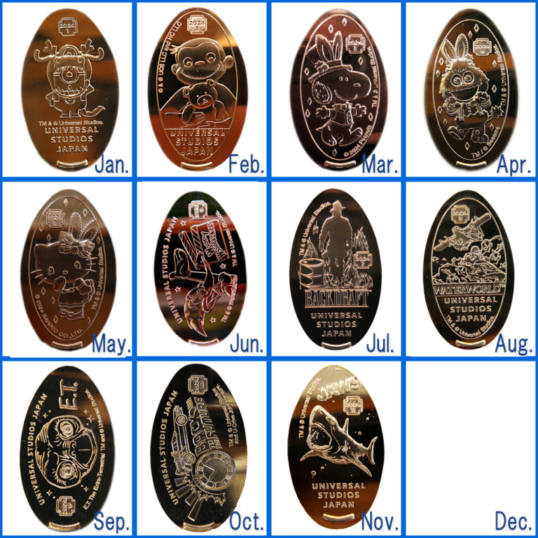USJ定番グッズ メダリオン2024年11月のデザインはジョーズ | USJ与太話 ユニバブログ